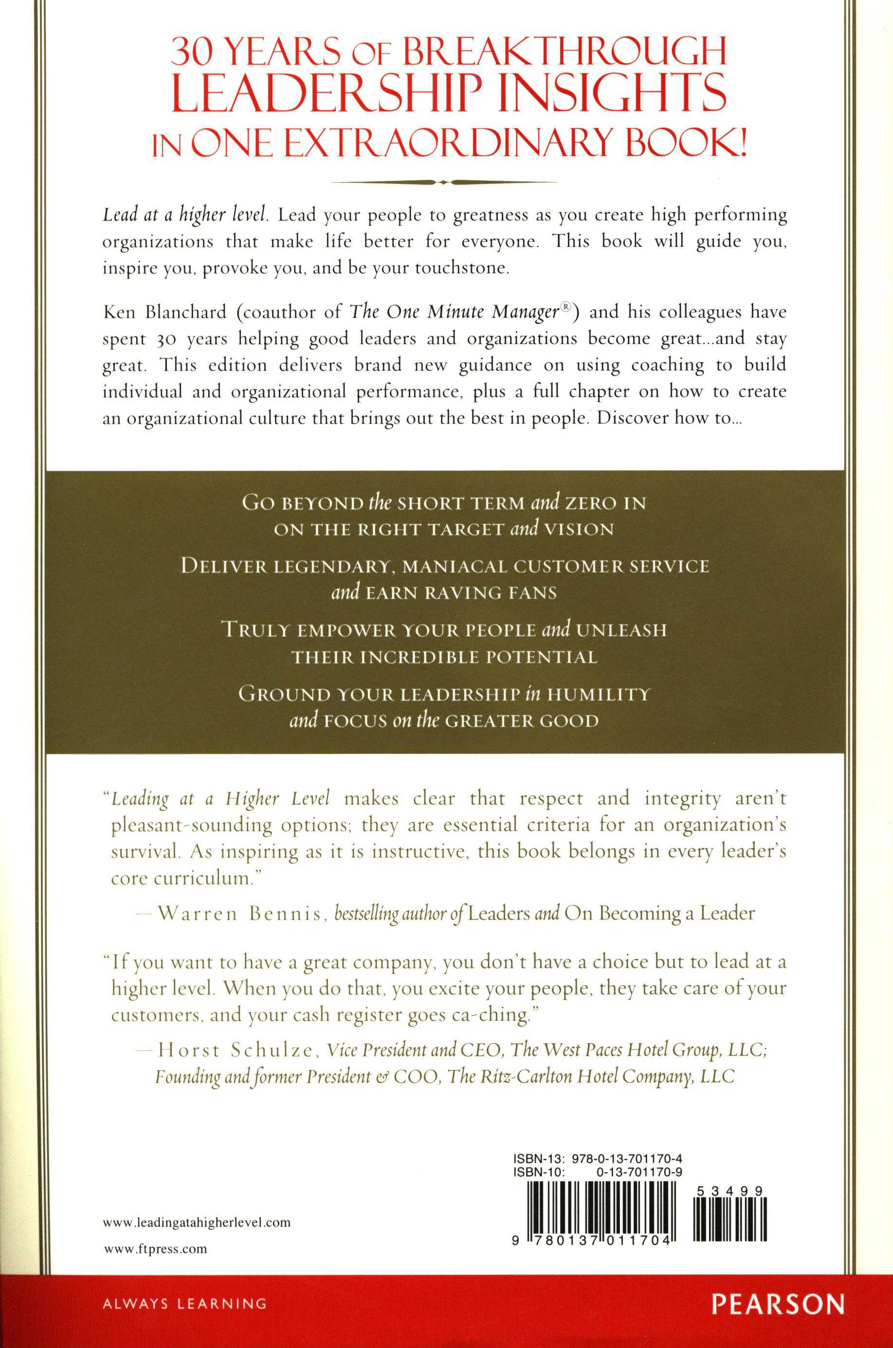 Leading at a Higher Level | Ken Blanchard Books